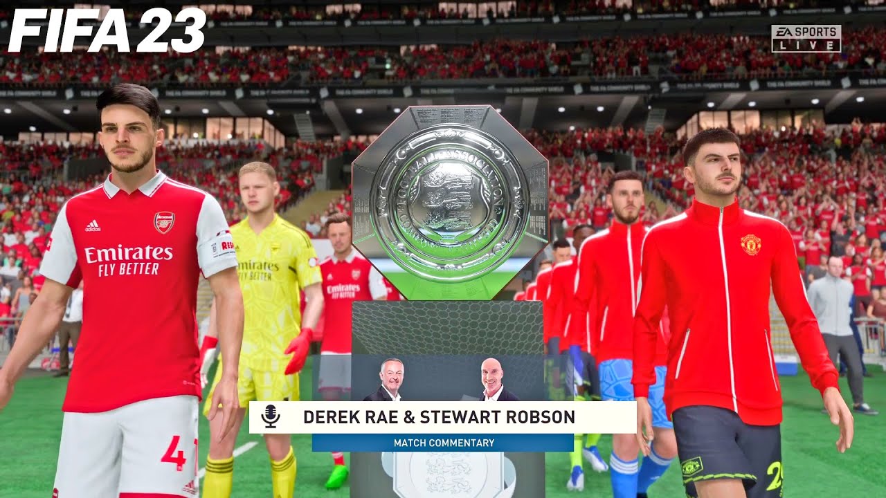 FIFA 23 | Arsenal vs Manchester United - FA Community Shield - PS5 ...