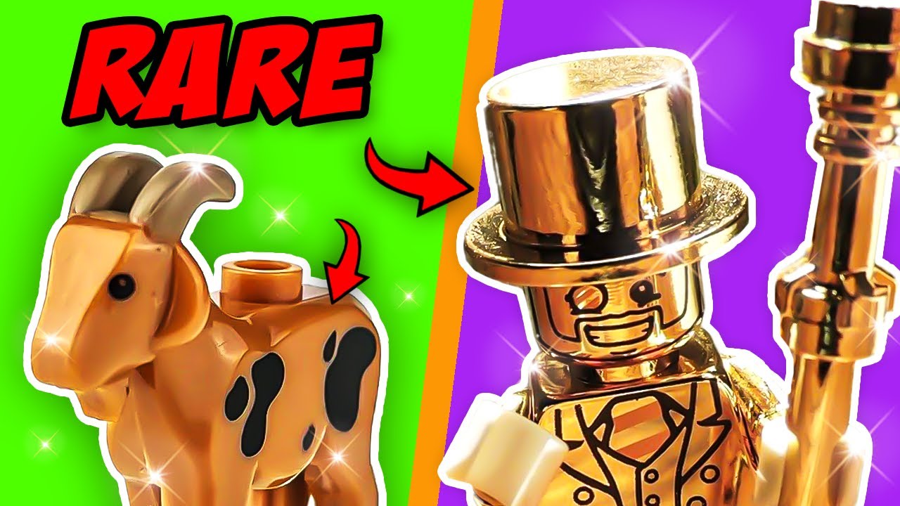 Rarest LEGO Pieces!! - YouTube