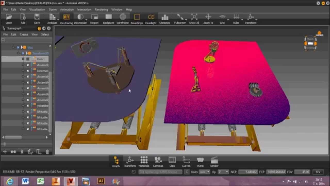 Autodesk VRED Pro tutorial - YouTube
