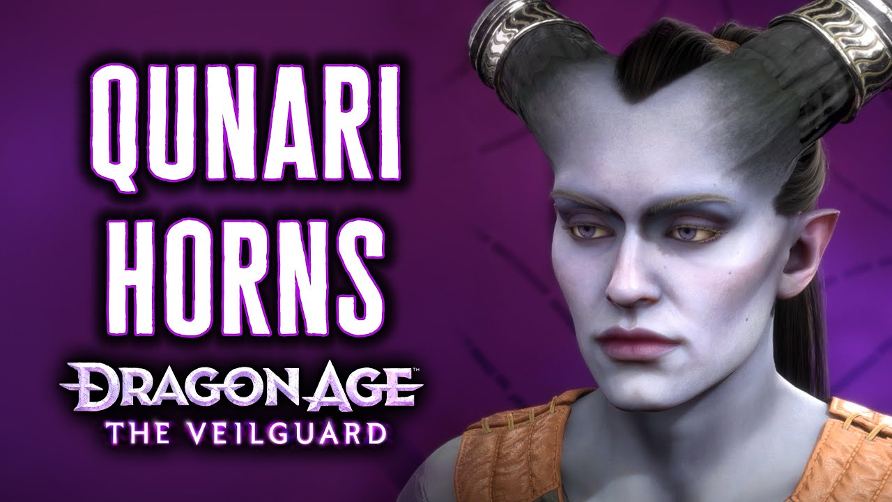 Dragon Age Veilguard: Qunari Character Creator - Hair, Horns & Vitaar ...