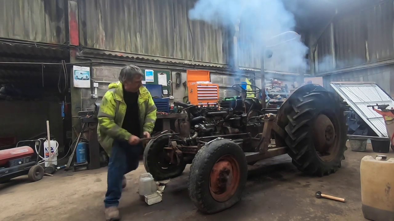 Rescuing a massey ferguson 35X | first start in over 25 Years | 1964 ...