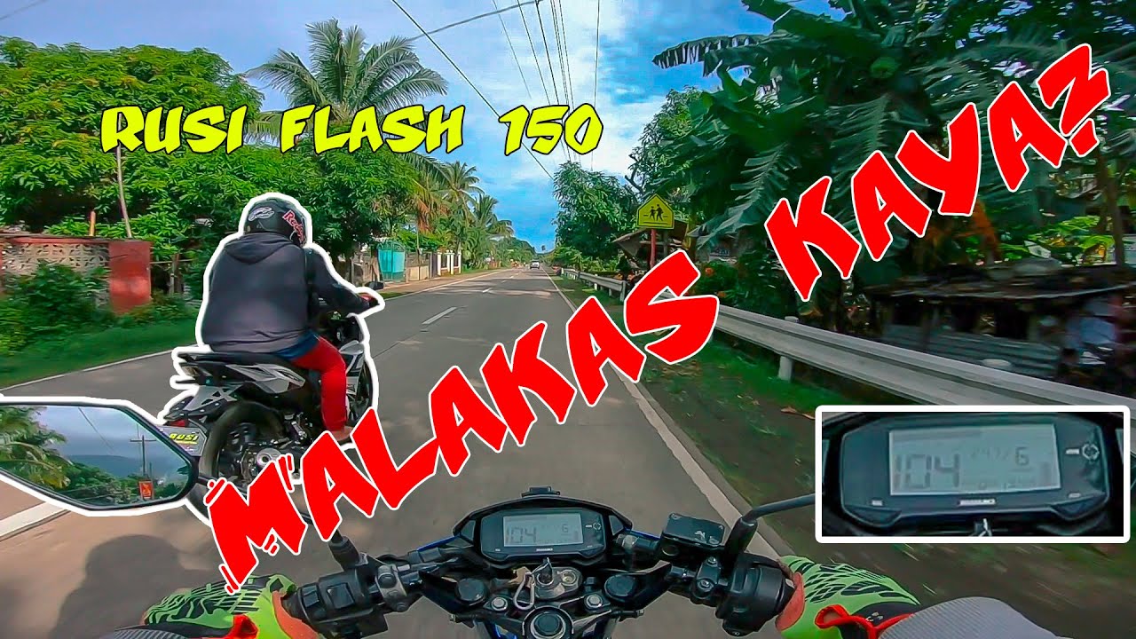 Raider 150fi X Rusi Flash 150i - YouTube
