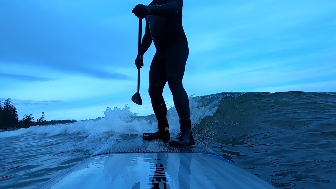 Mini waves in shallow water - rough on the fins - May 29, 2022 - YouTube