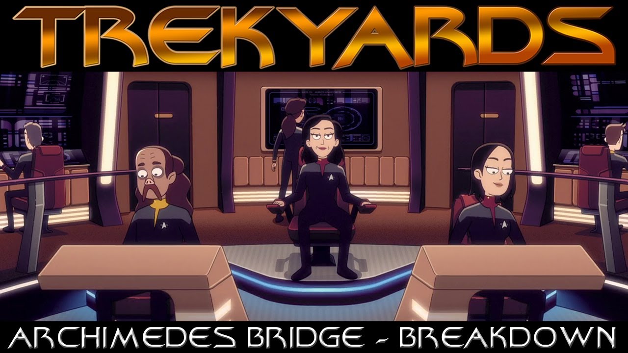 USS Archimedes - Bridge Breakdown (Lower Decks) - YouTube