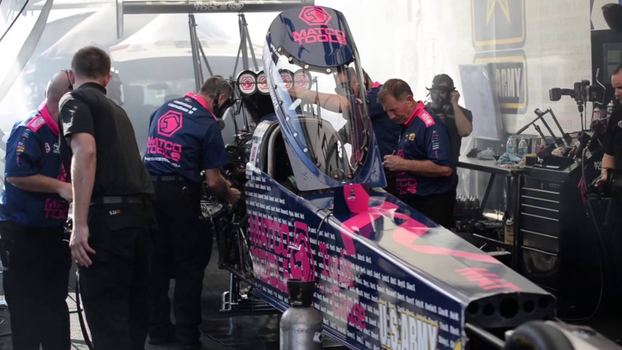 Matco Tools Top Fuel Dragster Startup - YouTube