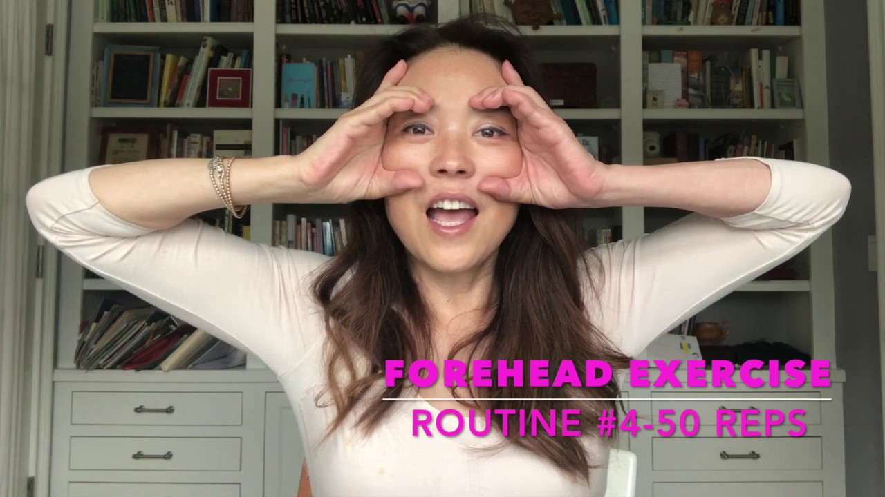 Forehead Exercise Routine #4-50 Reps - YouTube