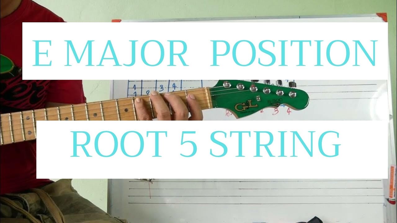 Major Scale Root 5 ไล่สเกล E - YouTube