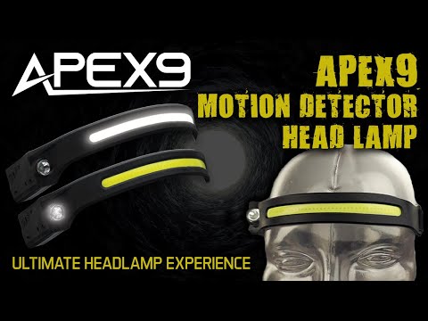 CH Kadels: THE Apex9 Motion Detector Head Lamp is a Game Changer!