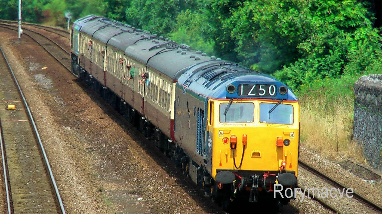 BR Class 50, 50044, at Aller Junction 21-07-12 - YouTube