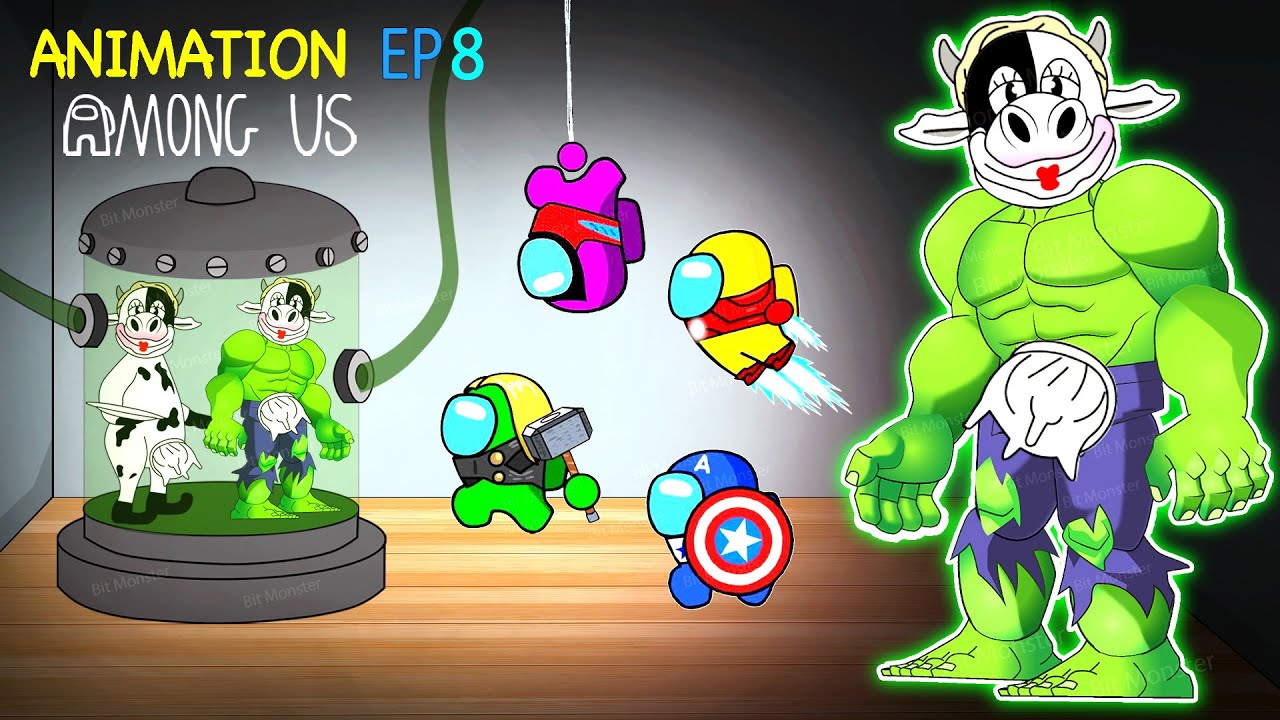 Among Us vs Hulk - 어몽어스 VS 헐크 애니메이션 08화 - AMONG US ANIMATION 08 - YouTube