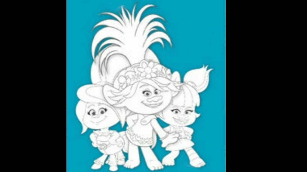 Trollstopia Color Book Info - YouTube