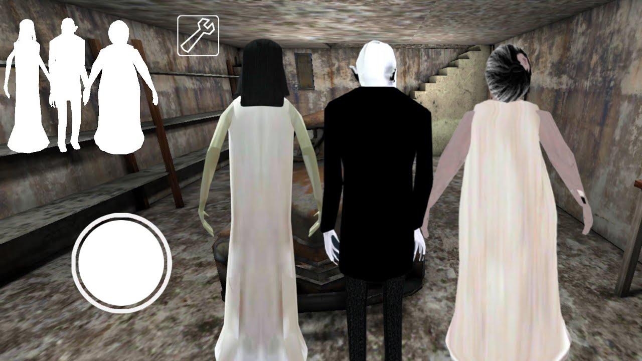 Playing as Slendrina, Slendrina Husband & Mom in Granny 1.8 Update ...