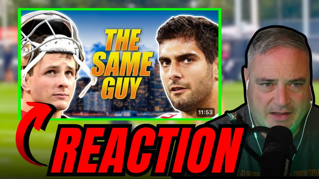 👀REACTION To Alex Rollins’ Video Comparing Jimmy G To 49ers Brock Purdy ...