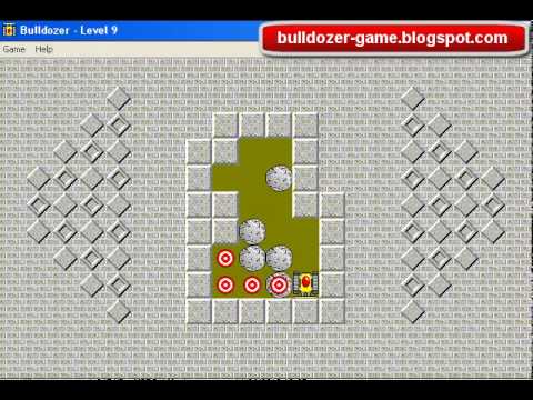 Classic Bulldozer Game Trick Level 9 - YouTube
