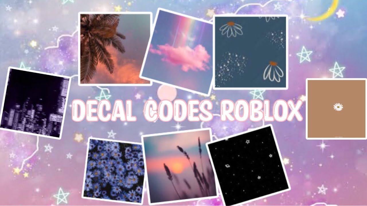 AESTHETIC DECAL CODES |ROBLOX| - YouTube