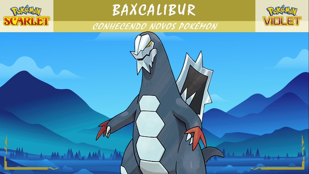 Conhecendo Baxcalibur (#0998) | Pokémon Scarlet e Violet - YouTube