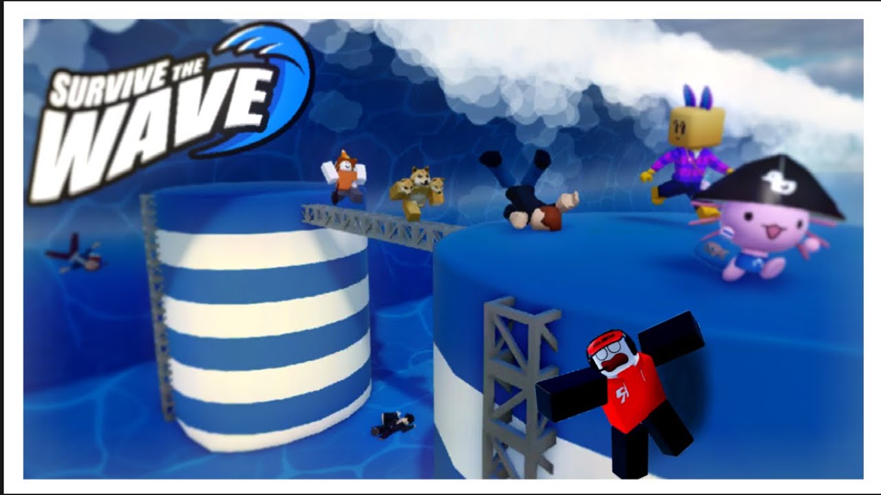 ROBLOX’S SURVIVE THE WAVE… - YouTube