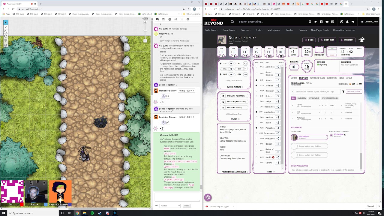 D&D Session 6/05/20 PART 1 - YouTube