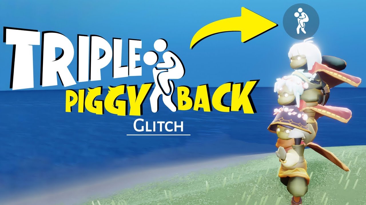 Triple Piggyback Glitch + Instant Transmission Technique 😉 | Sky Cotl ...