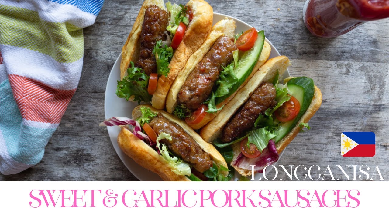 How to Make Skinless Longganisa II Sweet and Garlic Pork Sausages II ...