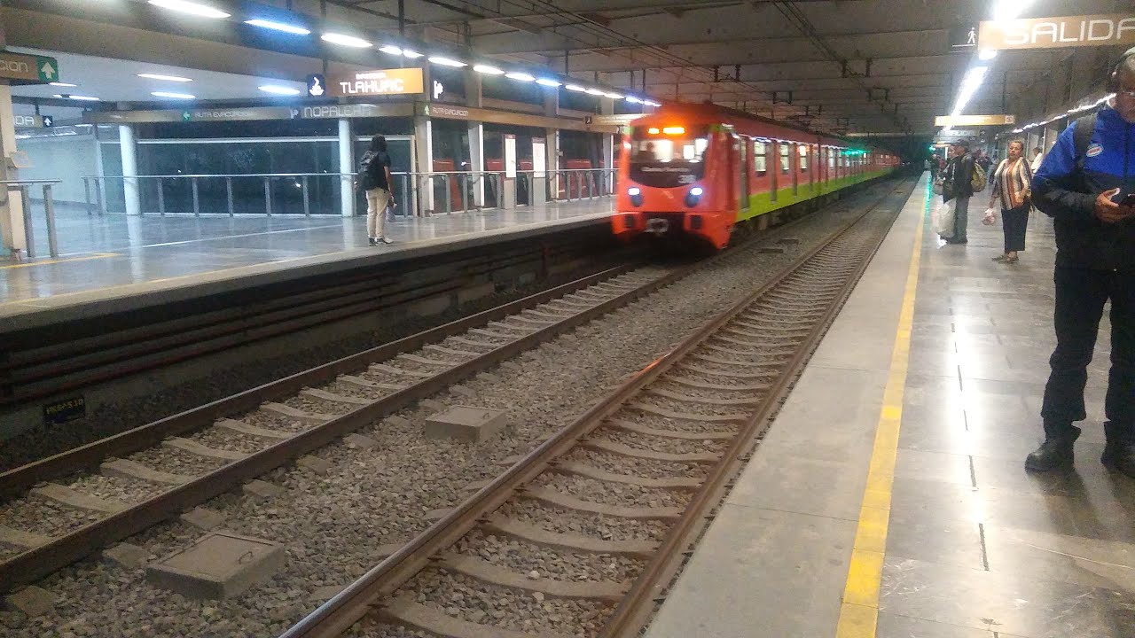 ESTACIÓN NOPALERA LINEA 12 DORADA - YouTube