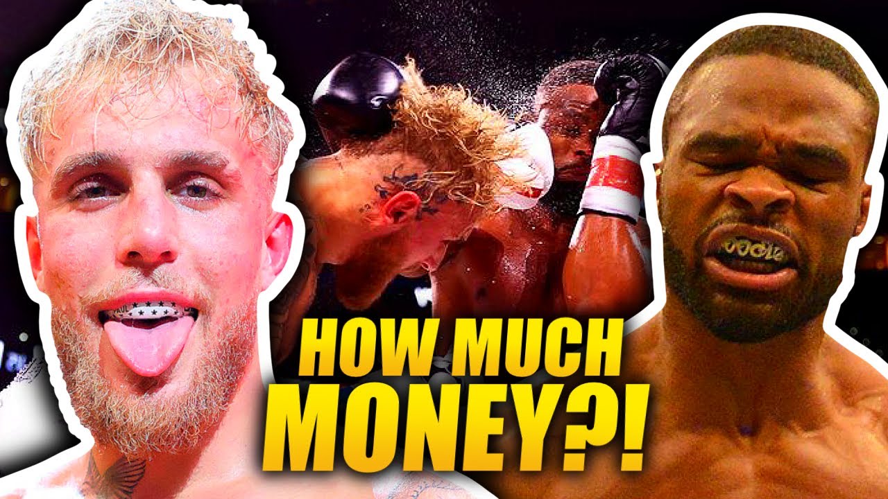 Jake Paul Made THIS MUCH Money From Tyron Woodley Fight?! - YouTube