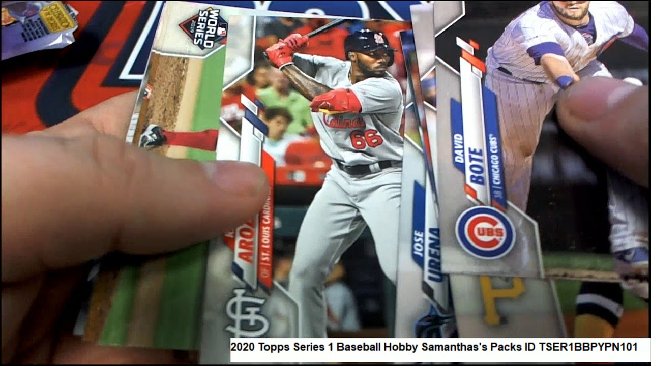 2020 Topps Series 1 Baseball Hobby Samantha's Pack ID TSER1BBPYPN101 ...