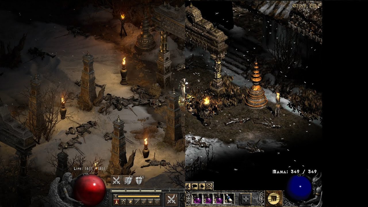 D2:R - 1 Hour Nihlathak Temple with Ingame Music - YouTube