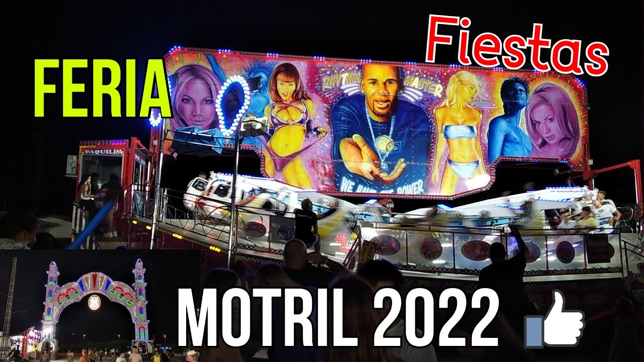 Feria de Motril 2022 (Atracciones). - YouTube