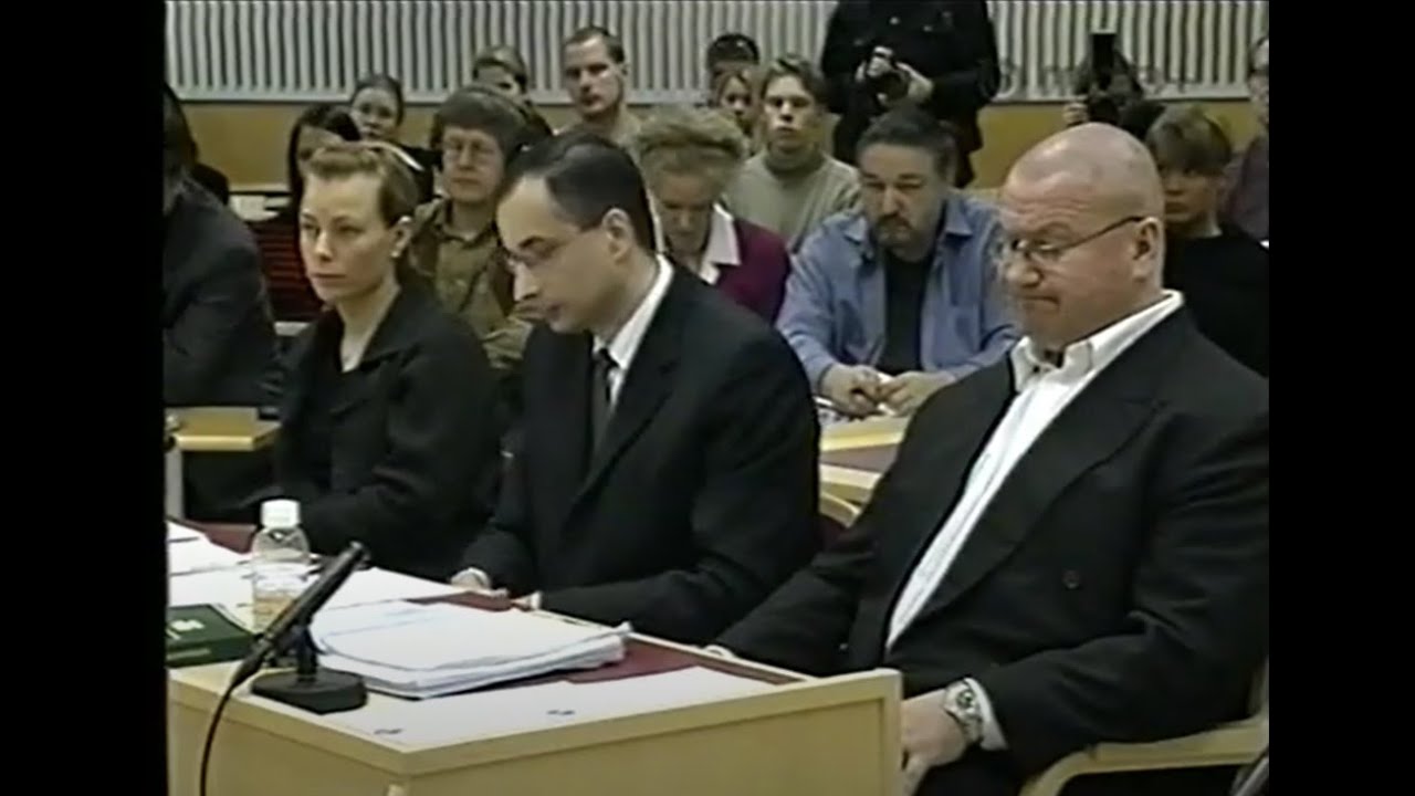 Tony Halme - Oikeudenkäynti - YouTube
