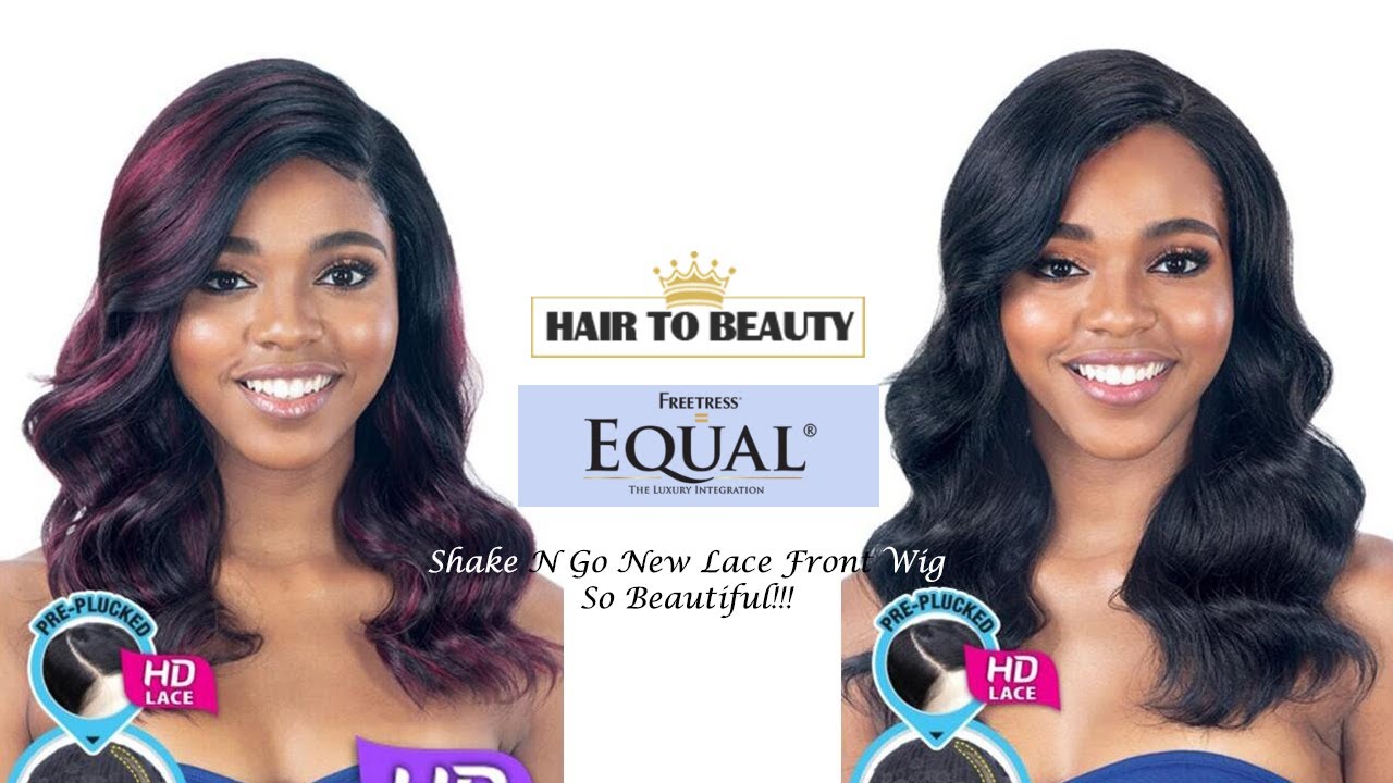Hair to Beauty New Hair - Shake N Go Lace Front Wig!!! (REVA) 🤩🤩🤩 - YouTube