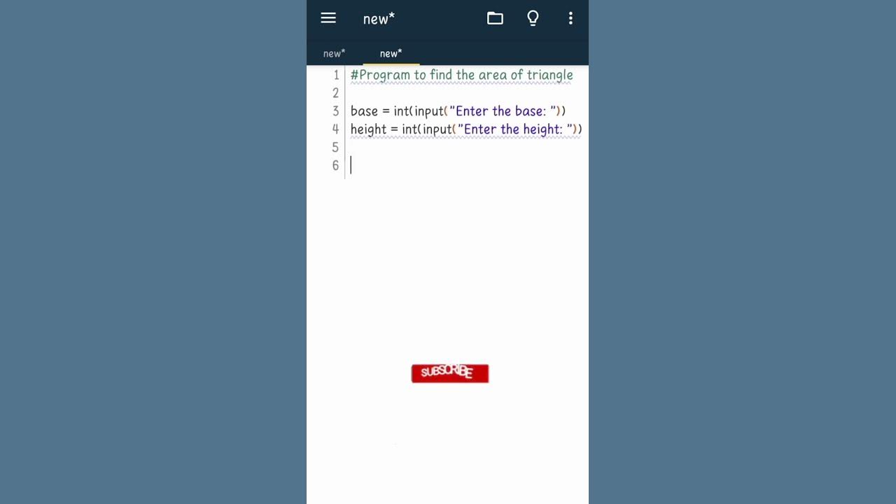 Area Of Triangle In Python 😮 Shorts Codexinfo Youtube