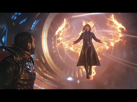 Jean Grey Becomes Phoenix Scene - Marvel's Wolverine Ending (PS5)