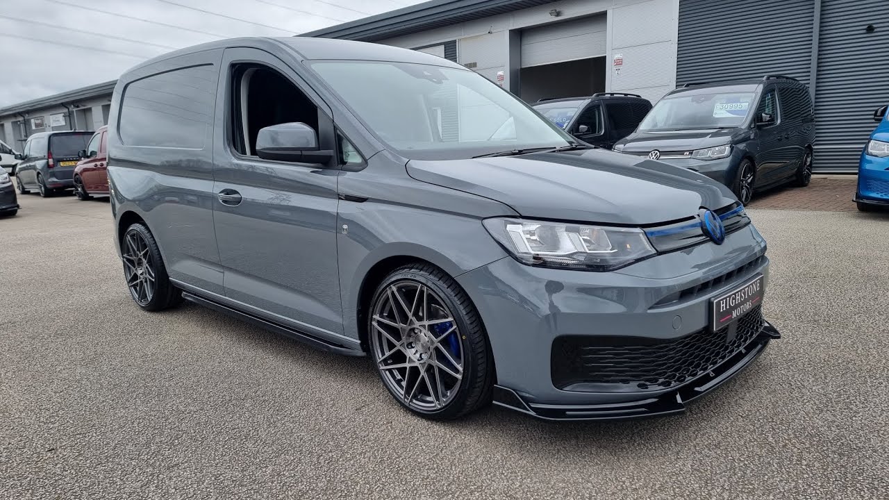 volkswagen Caddy SPORTLINE EDITION R modified Lowered alloys splitter ...