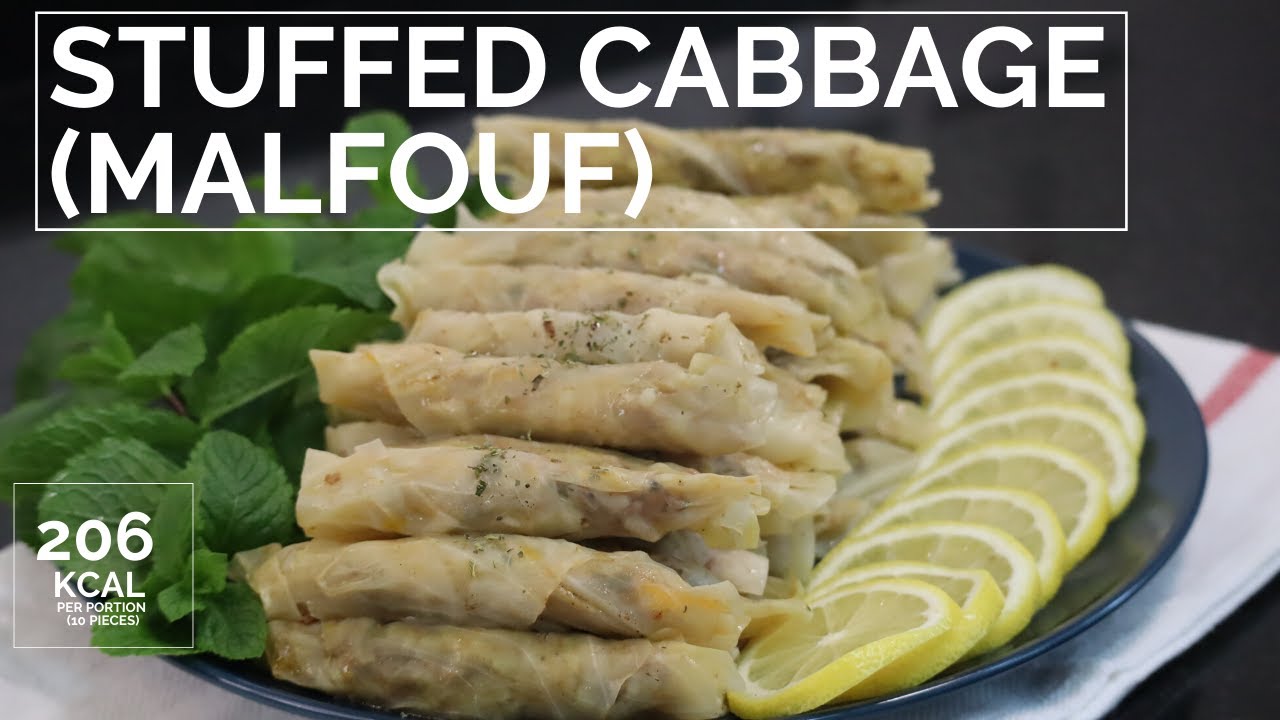 Malfouf recipe(arabic food) - Stuffed cabbage rolls - Easy Malfouf ...