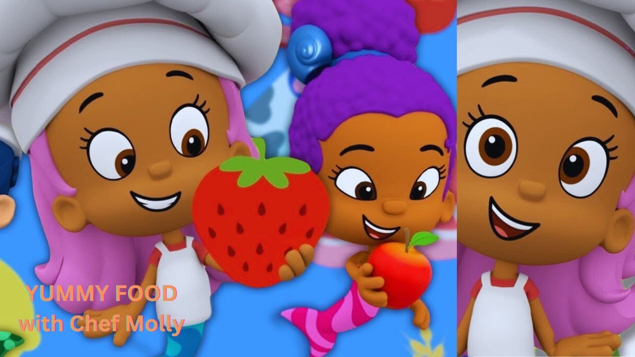 YUMMY FOOD with Chef Molly | Bubble Guppies full Episode - YouTube