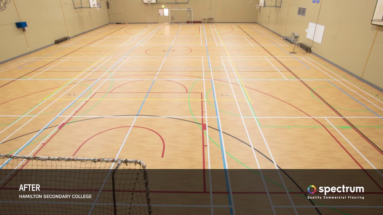 Hamilton Secondary College, Adelaide: a gym refurbishment with MONDO ...