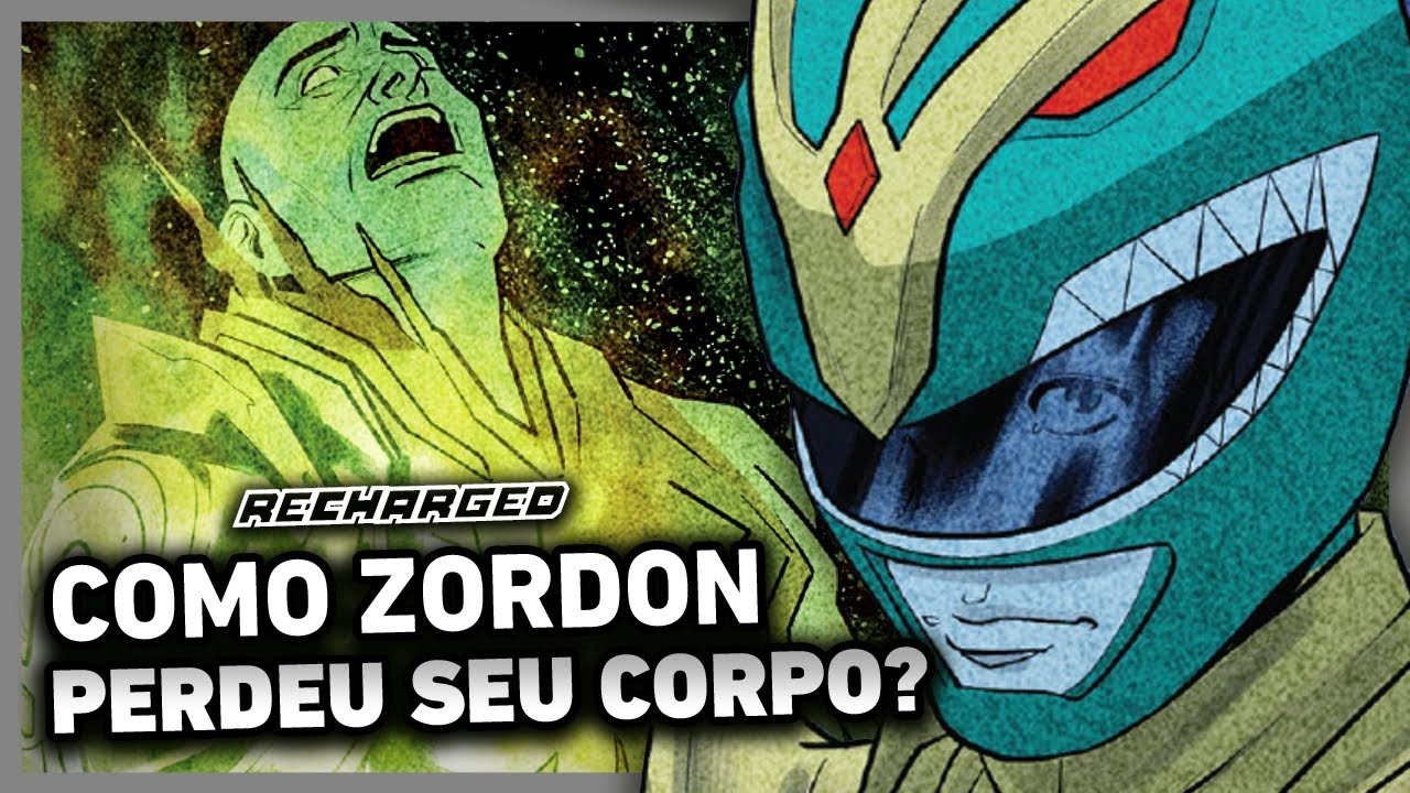 COMO ZORDON PERDEU SEU CORPO? - Review Mighty Morphin Power Rangers ...