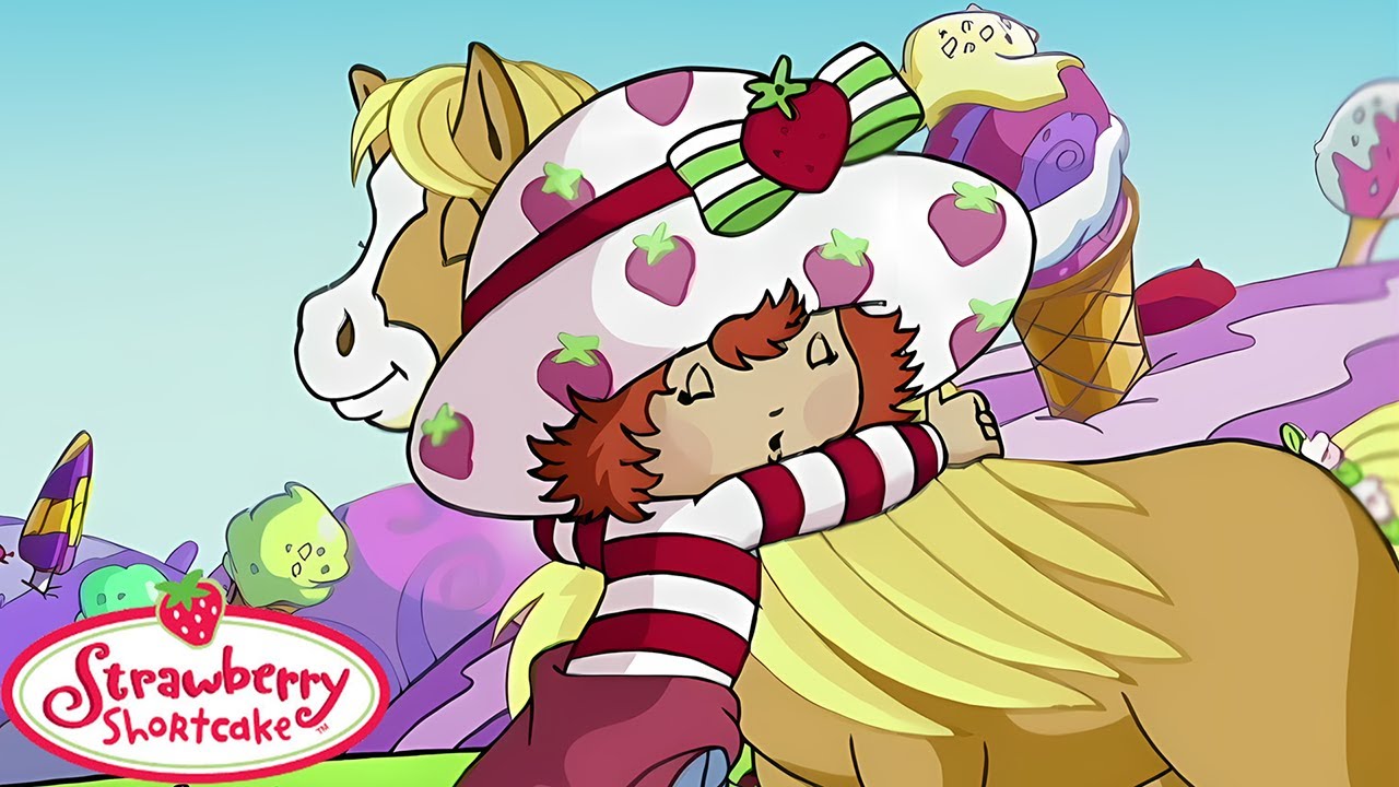 Strawberry Shortcake Classic 🍓 It's A Different Horse! 🍓 Strawberry Shortcake 🍓 Kids movies ...