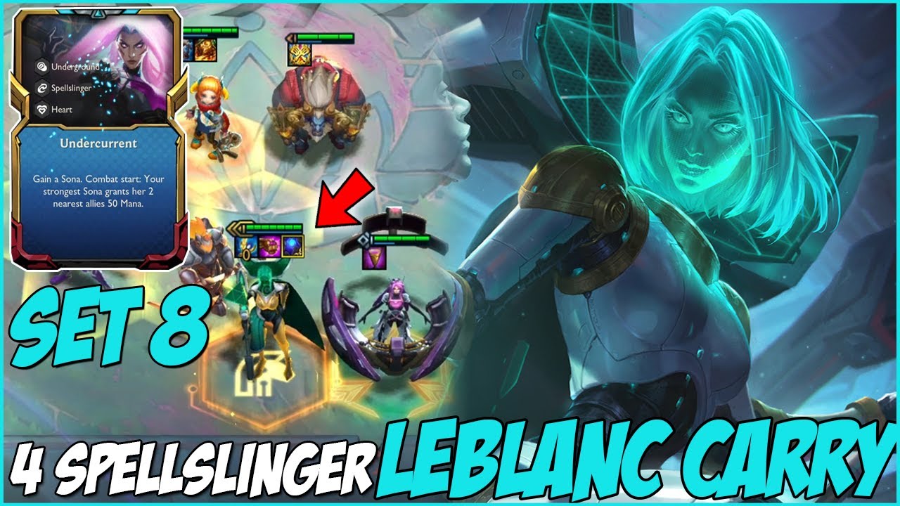 3 Star LeBlanc sa Spellslingerima! Set8! Tft - YouTube