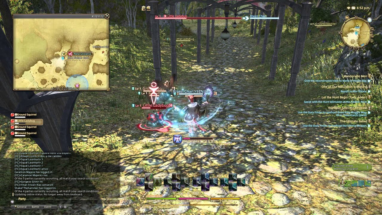 Final Fantasy XIV - Little Ladybug Location - YouTube