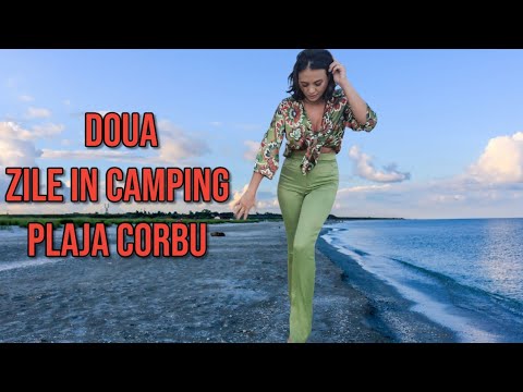 Plaja Corbu | Camping| Cu rulota la mare - YouTube