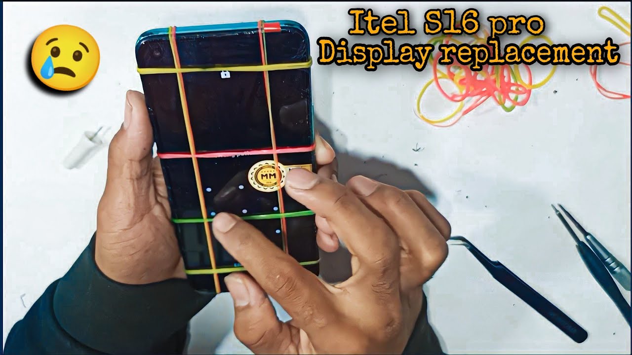 Itel S16 pro screen replacement || Itel S16 pro ka display change kaise ...