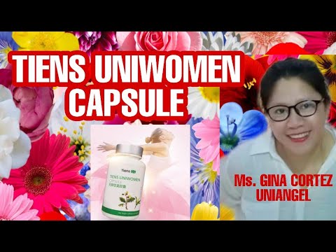 TIENS UNIWOMEN CAPSULE | UNIANGEL | PERSONAL TESTIMONY # ...
