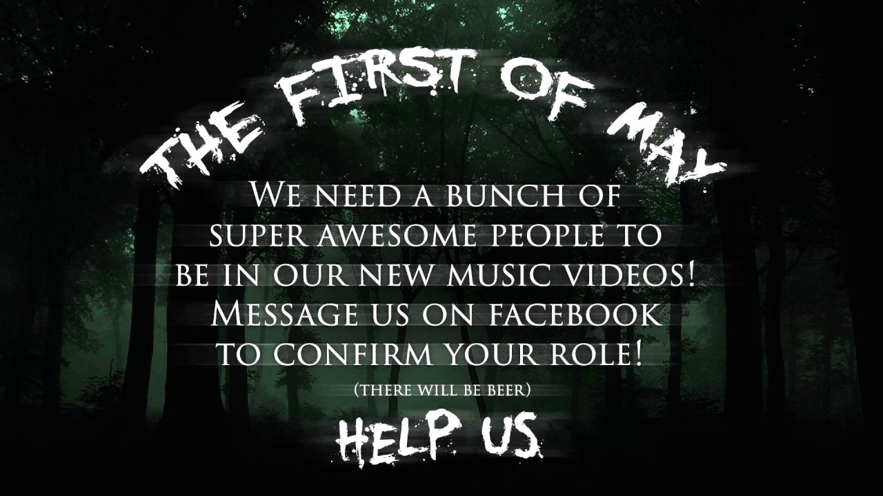 The First Of May - EP TEASER - BE IN OUR VIDEOS! - YouTube