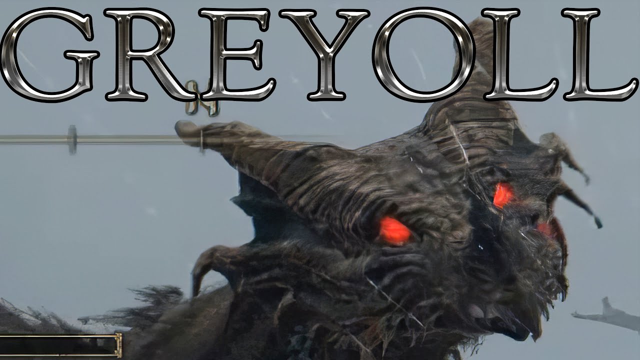 ELDEN RING ''ANCIENT DRAGON GREYOLL'' (CAELID/DRAGON BARROWS) | BOSS ...
