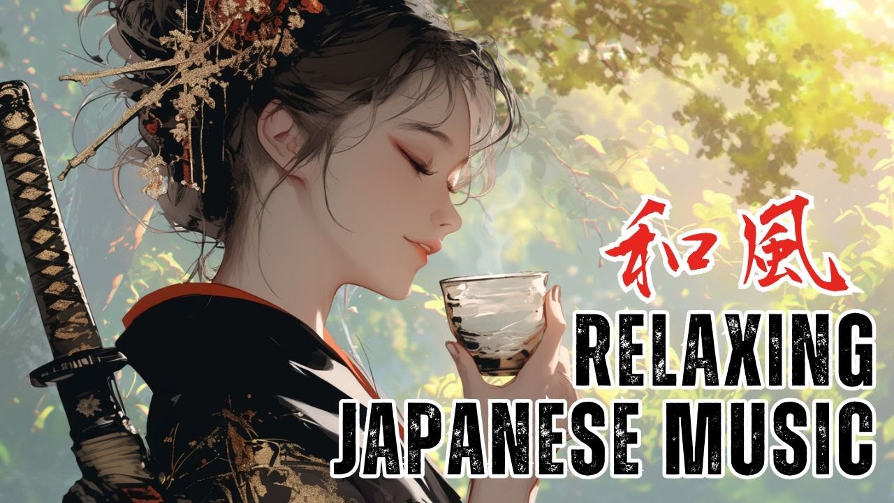 Relaxing Japanese Music w/Koto, Shakuhachi & Shamisen| Soothing ...