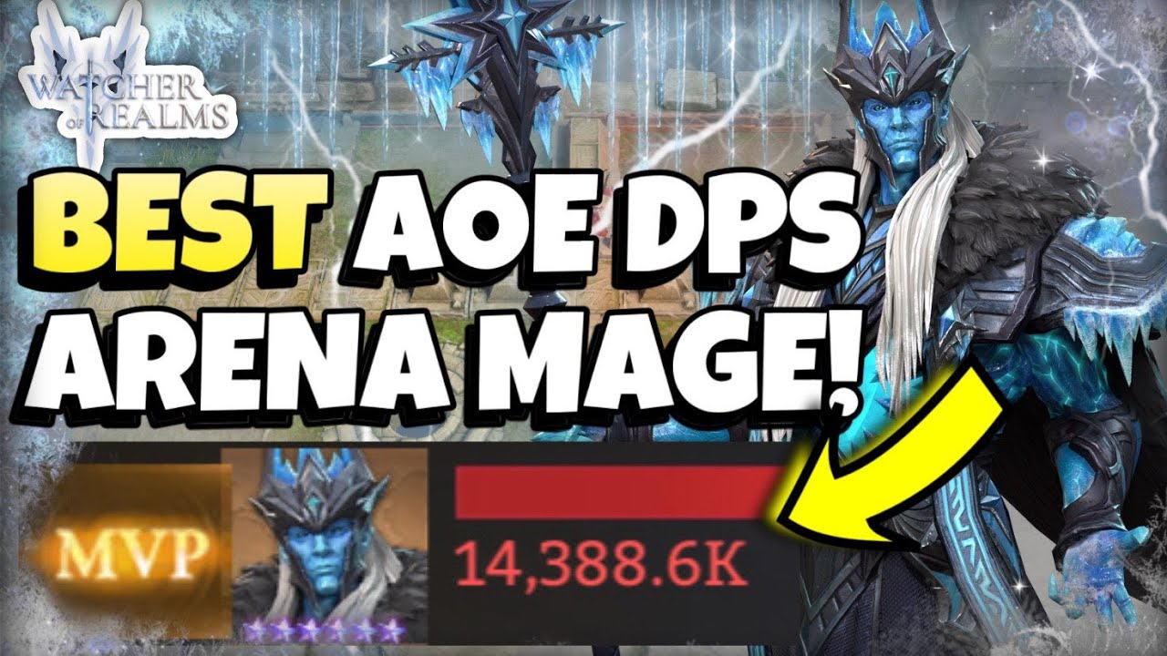 ️ Boreas is INSANE in AOE DPS Arena! ️| Watcher of Realms - YouTube