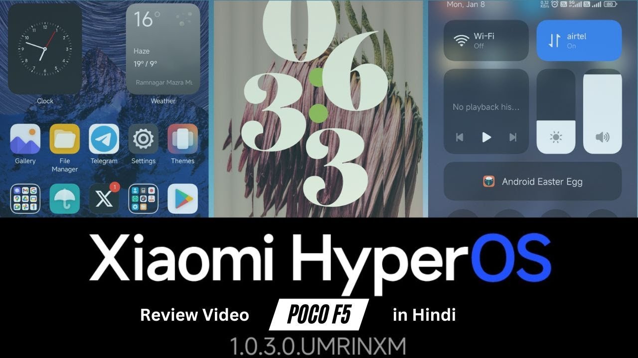Xiaomi HyperOS Android 14 Review for POCO F5 | Techno Avnesh - YouTube