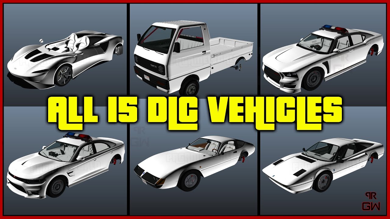 ALL 15 DLC Cars + Un-Released Drip Feed Vehicles - A Safehouse in the ...